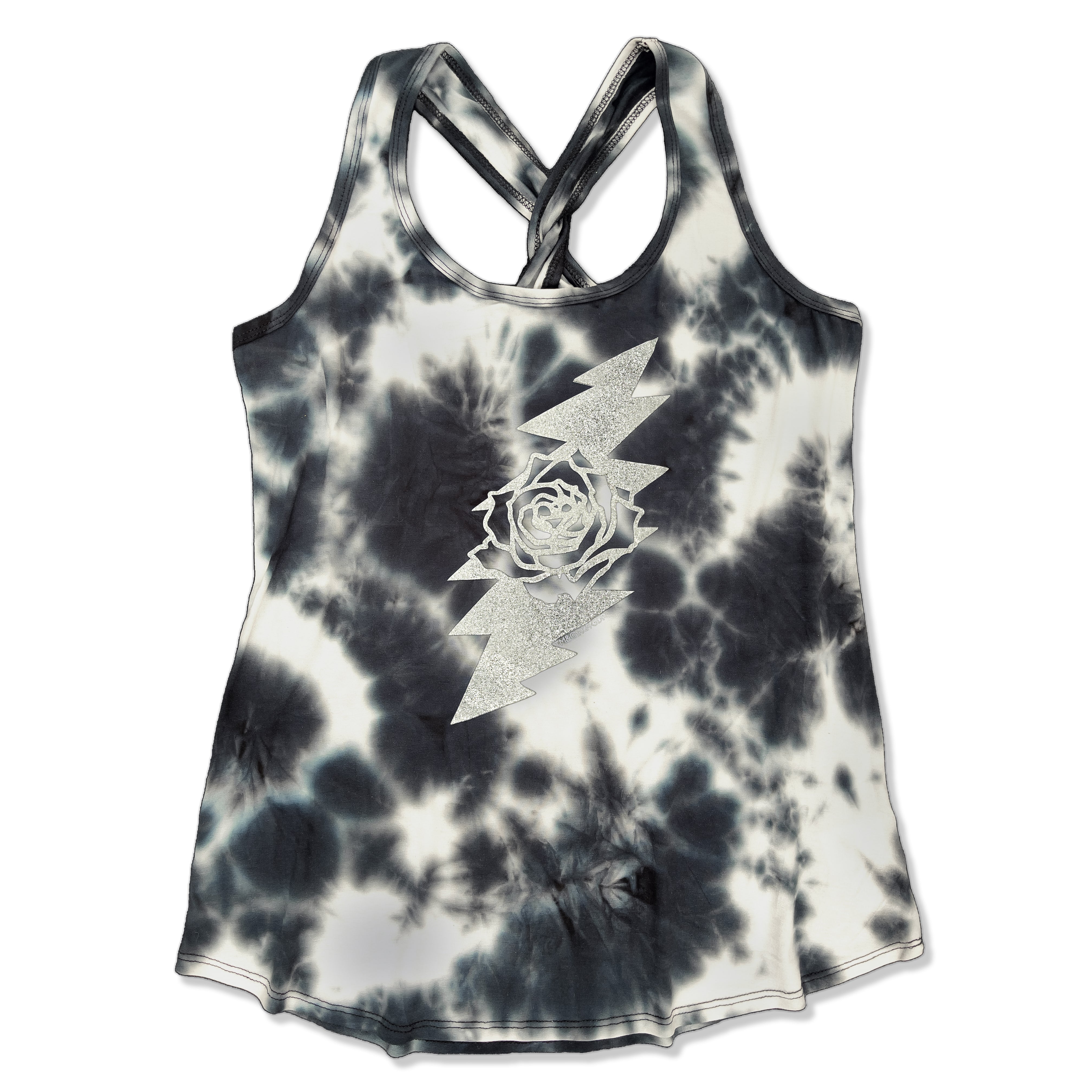 Rose & Bolt Twist-Back Tank Top ~ Dark Star