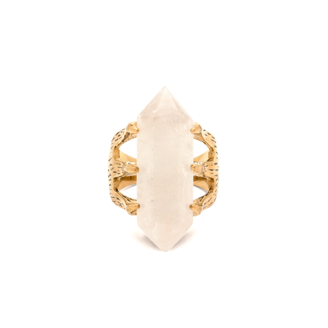 Crystal Talon Ring | Quartz